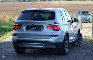 Grey BMW X3 2015 in Kretinga, with an engine capacity of 2.00 L and mileage of 213 thousand km for 12999 €, photo 12 on AUTOMOTO.COM.LV