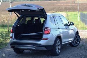 Grey BMW X3 2015 in Kretinga, with an engine capacity of 2.00 L and mileage of 213 thousand km for 12999 €, photo 13 on AUTOMOTO.COM.LV