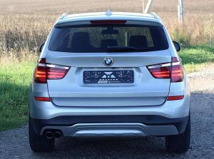 Grey BMW X3 2015 in Kretinga, with an engine capacity of 2.00 L and mileage of 213 thousand km for 12999 €, photo 16 on AUTOMOTO.COM.LV