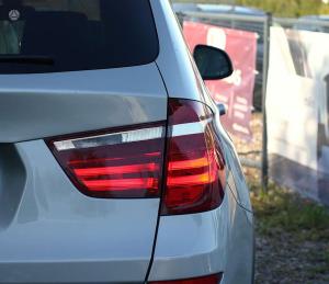 Grey BMW X3 2015 in Kretinga, with an engine capacity of 2.00 L and mileage of 213 thousand km for 12999 €, photo 17 on AUTOMOTO.COM.LV