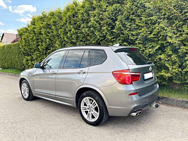 Pelēks BMW X3 2015 Viļņa, ar dzinēja tilpumu 2.99 L un nobraukumu 346 tūkst. km par 9999 €, foto 6 vietnē AUTOMOTO.COM.LV