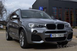 Pelēks BMW X3 2016 Rīga, ar dzinēja tilpumu 2.00 L un nobraukumu 150 tūkst. km par 23000 €, foto 2 vietnē AUTOMOTO.COM.LV