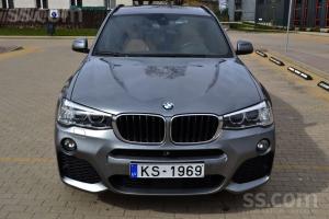 Pelēks BMW X3 2016 Rīga, ar dzinēja tilpumu 2.00 L un nobraukumu 150 tūkst. km par 23000 €, foto 3 vietnē AUTOMOTO.COM.LV