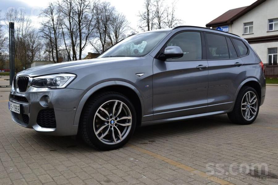 Pelēks BMW X3 2016 Rīga, ar dzinēja tilpumu 2.00 L un nobraukumu 150 tūkst. km par 23000 €, foto 5 vietnē AUTOMOTO.COM.LV
