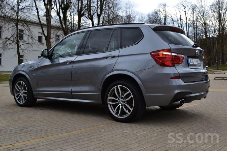 Pelēks BMW X3 2016 Rīga, ar dzinēja tilpumu 2.00 L un nobraukumu 150 tūkst. km par 23000 €, foto 7 vietnē AUTOMOTO.COM.LV