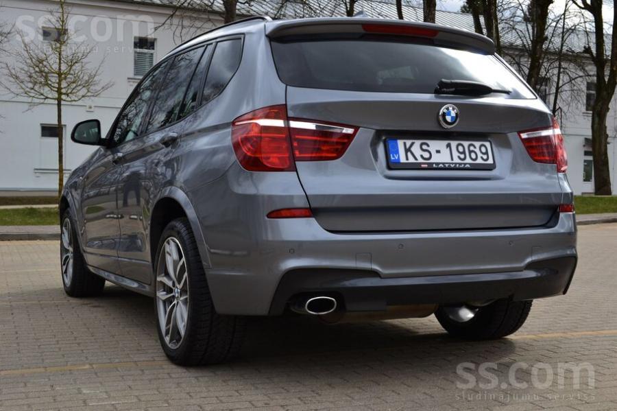 Pelēks BMW X3 2016 Rīga, ar dzinēja tilpumu 2.00 L un nobraukumu 150 tūkst. km par 23000 €, foto 8 vietnē AUTOMOTO.COM.LV