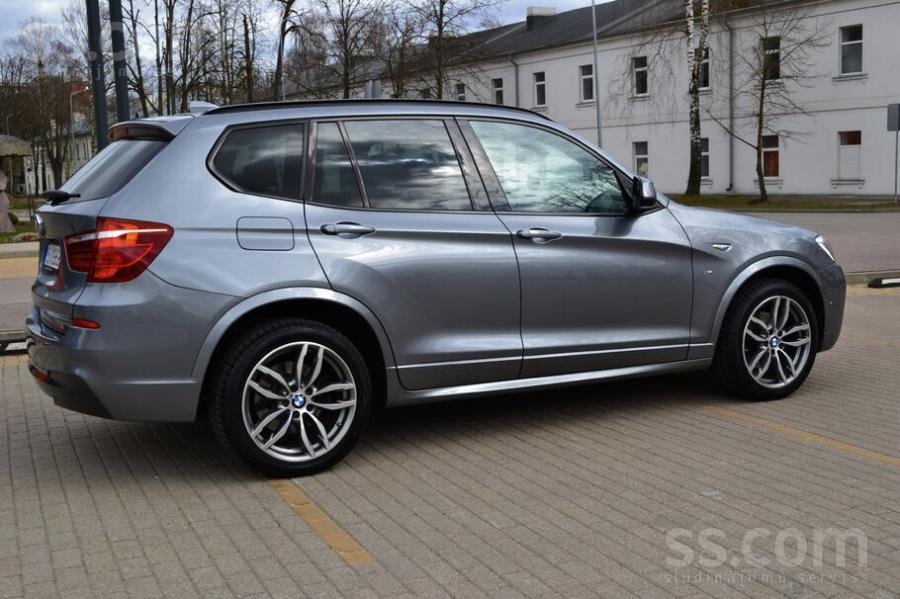 Pelēks BMW X3 2016 Rīga, ar dzinēja tilpumu 2.00 L un nobraukumu 150 tūkst. km par 23000 €, foto 11 vietnē AUTOMOTO.COM.LV