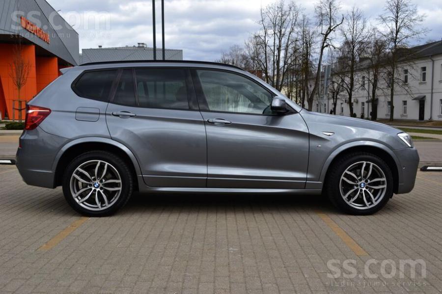 Pelēks BMW X3 2016 Rīga, ar dzinēja tilpumu 2.00 L un nobraukumu 150 tūkst. km par 23000 €, foto 12 vietnē AUTOMOTO.COM.LV
