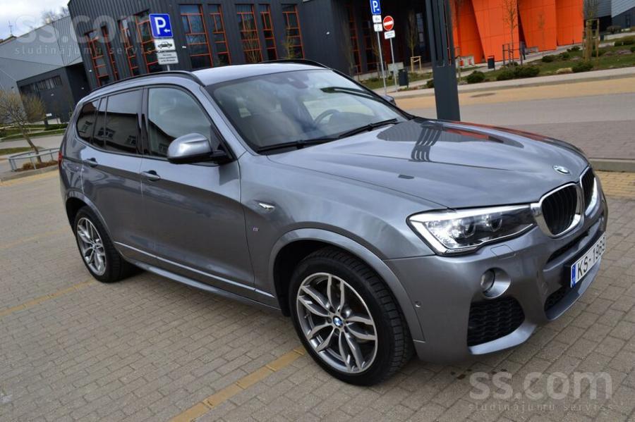 Pelēks BMW X3 2016 Rīga, ar dzinēja tilpumu 2.00 L un nobraukumu 150 tūkst. km par 23000 €, foto 18 vietnē AUTOMOTO.COM.LV