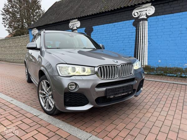 Pelēks BMW X3 2016 Marijampole, ar dzinēja tilpumu 3.00 L un nobraukumu 256 tūkst. km par 16700 €, foto 1 vietnē AUTOMOTO.COM.LV