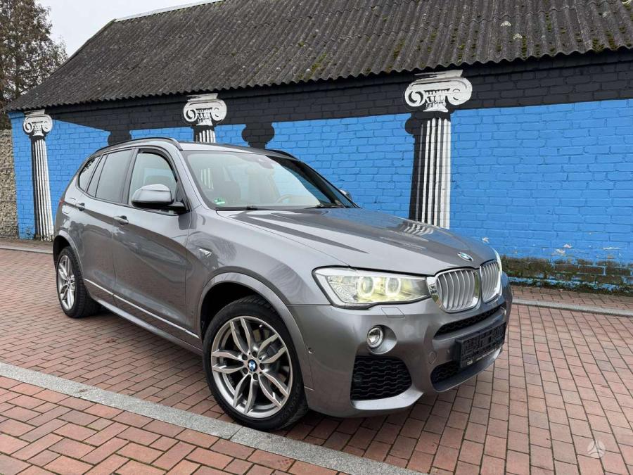 Grey BMW X3 2016 in Marijampole, with an engine capacity of 2.99 L and mileage of 256 thousand km for 16700 €, photo 1 on AUTOMOTO.COM.LV