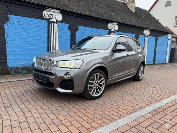 Grey BMW X3 2016 in Marijampole, with an engine capacity of 2.99 L and mileage of 256 thousand km for 16700 €, photo 9 on AUTOMOTO.COM.LV