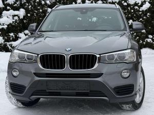 Grey BMW X3 2016 in Jonava, with an engine capacity of 2.00 L and mileage of 266 thousand km for 14650 €, photo 2 on AUTOMOTO.COM.LV