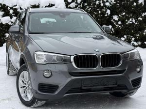 Grey BMW X3 2016 in Jonava, with an engine capacity of 2.00 L and mileage of 266 thousand km for 14650 €, photo 3 on AUTOMOTO.COM.LV