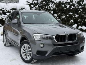 Grey BMW X3 2016 in Jonava, with an engine capacity of 2.00 L and mileage of 266 thousand km for 14650 €, photo 4 on AUTOMOTO.COM.LV