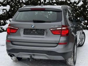 Grey BMW X3 2016 in Jonava, with an engine capacity of 2.00 L and mileage of 266 thousand km for 14650 €, photo 6 on AUTOMOTO.COM.LV