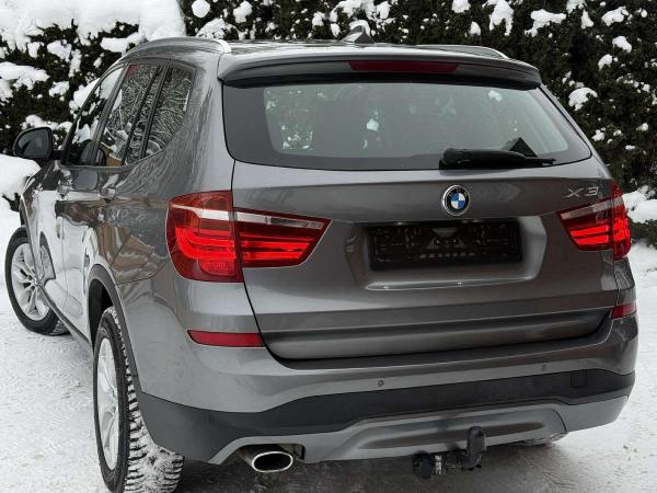Grey BMW X3 2016 in Jonava, with an engine capacity of 2.00 L and mileage of 266 thousand km for 14650 €, photo 7 on AUTOMOTO.COM.LV