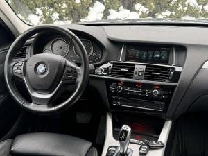 Grey BMW X3 2016 in Jonava, with an engine capacity of 2.00 L and mileage of 266 thousand km for 14650 €, photo 15 on AUTOMOTO.COM.LV