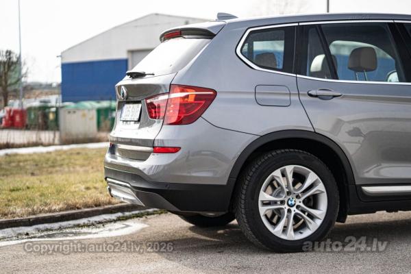 Grey BMW X3 2016 in Tartu, with an engine capacity of 3.00 L and mileage of 0 thousand km for 17500 €, photo 11 on AUTOMOTO.COM.LV