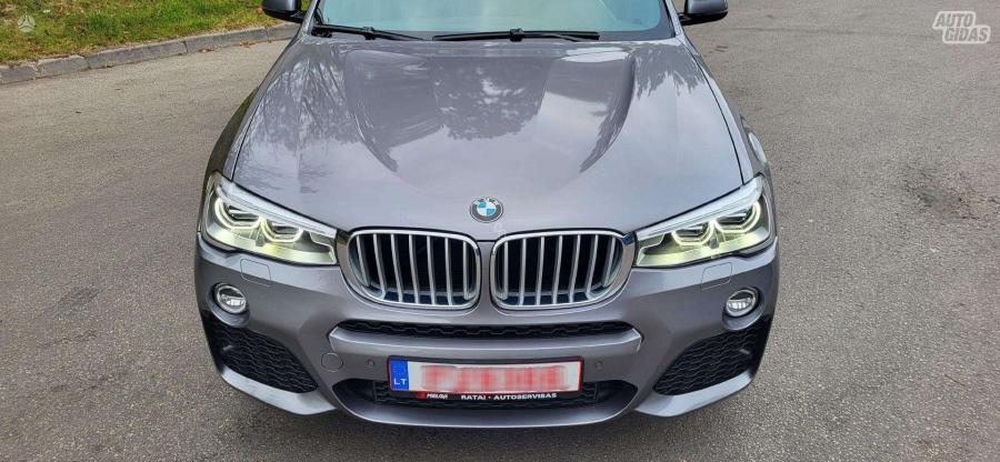 Pelēks BMW X3 2016 Šauļi, ar dzinēja tilpumu 3.00 L un nobraukumu 140 tūkst. km par 14900 €, foto 5 vietnē AUTOMOTO.COM.LV