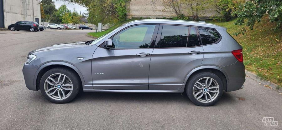 Pelēks BMW X3 2016 Šauļi, ar dzinēja tilpumu 3.00 L un nobraukumu 140 tūkst. km par 14900 €, foto 8 vietnē AUTOMOTO.COM.LV
