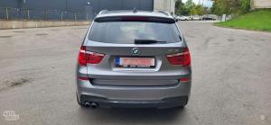 Pelēks BMW X3 2016 Šauļi, ar dzinēja tilpumu 3.00 L un nobraukumu 140 tūkst. km par 14900 €, foto 10 vietnē AUTOMOTO.COM.LV