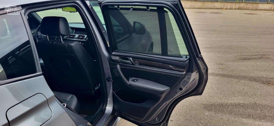 Pelēks BMW X3 2016 Šauļi, ar dzinēja tilpumu 3.00 L un nobraukumu 140 tūkst. km par 14900 €, foto 26 vietnē AUTOMOTO.COM.LV