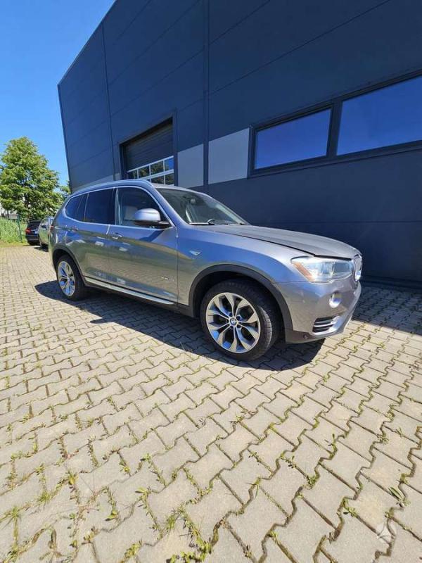 Grey BMW X3 2016 in Klaipeda, with an engine capacity of 2.00 L and mileage of 232 thousand km for 7800 €, photo 1 on AUTOMOTO.COM.LV