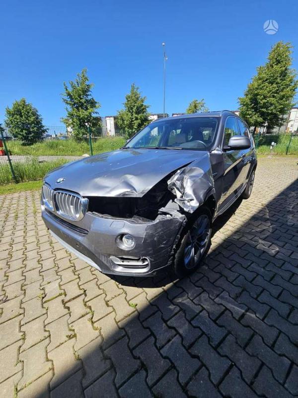 Grey BMW X3 2016 in Klaipeda, with an engine capacity of 2.00 L and mileage of 232 thousand km for 7800 €, photo 10 on AUTOMOTO.COM.LV
