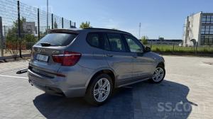 Grey BMW X3 2016 in Riga, with an engine capacity of 2.00 L and mileage of 106 thousand km for 18500 €, photo 7 on AUTOMOTO.COM.LV