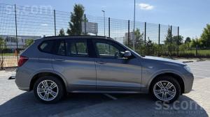 Grey BMW X3 2016 in Riga, with an engine capacity of 2.00 L and mileage of 106 thousand km for 18500 €, photo 8 on AUTOMOTO.COM.LV
