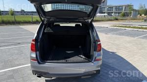 Grey BMW X3 2016 in Riga, with an engine capacity of 2.00 L and mileage of 106 thousand km for 18500 €, photo 16 on AUTOMOTO.COM.LV