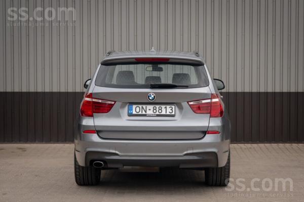 Grey BMW X3 2016 in Talsi, with an engine capacity of 2.00 L and mileage of 192 thousand km for 16250 €, photo 5 on AUTOMOTO.COM.LV