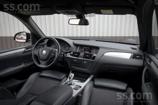 Grey BMW X3 2016 in Talsi, with an engine capacity of 2.00 L and mileage of 192 thousand km for 16250 €, photo 8 on AUTOMOTO.COM.LV