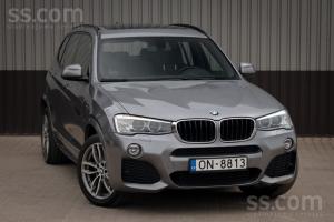 Pelēks BMW X3 2016 Tukums, ar dzinēja tilpumu 2.00 L un nobraukumu 192 tūkst. km par 16250 €, foto  vietnē AUTOMOTO.COM.LV