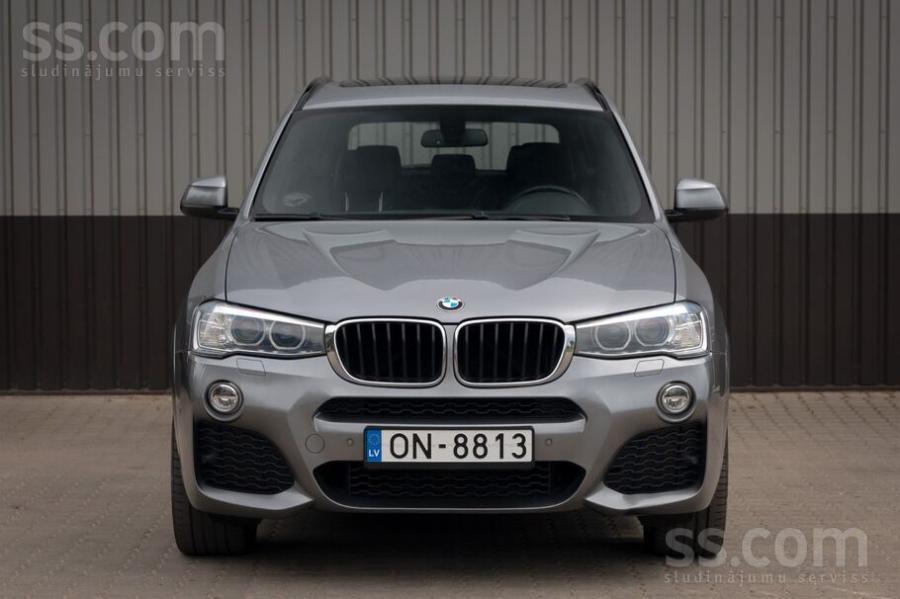 Pelēks BMW X3 2016 Tukums, ar dzinēja tilpumu 2.00 L un nobraukumu 192 tūkst. km par 16250 €, foto 3 vietnē AUTOMOTO.COM.LV