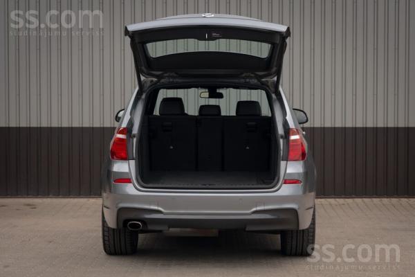 Grey BMW X3 2016 in Tukums, with an engine capacity of 2.00 L and mileage of 192 thousand km for 16250 €, photo 6 on AUTOMOTO.COM.LV