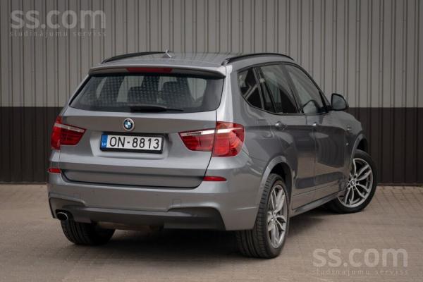 Grey BMW X3 2016 in Tukums, with an engine capacity of 2.00 L and mileage of 192 thousand km for 16250 €, photo 7 on AUTOMOTO.COM.LV