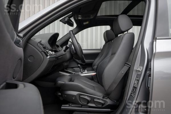 Grey BMW X3 2016 in Tukums, with an engine capacity of 2.00 L and mileage of 192 thousand km for 16250 €, photo 9 on AUTOMOTO.COM.LV