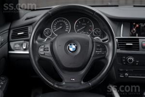 Pelēks BMW X3 2016 Tukums, ar dzinēja tilpumu 2.00 L un nobraukumu 192 tūkst. km par 16250 €, foto 17 vietnē AUTOMOTO.COM.LV