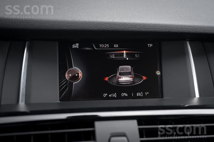 Pelēks BMW X3 2016 Tukums, ar dzinēja tilpumu 2.00 L un nobraukumu 192 tūkst. km par 16250 €, foto 24 vietnē AUTOMOTO.COM.LV