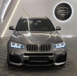 Pelēks BMW X3 2016 Marijampole, ar dzinēja tilpumu 2.99 L un nobraukumu 272 tūkst. km par 16450 €, foto 30 vietnē AUTOMOTO.COM.LV