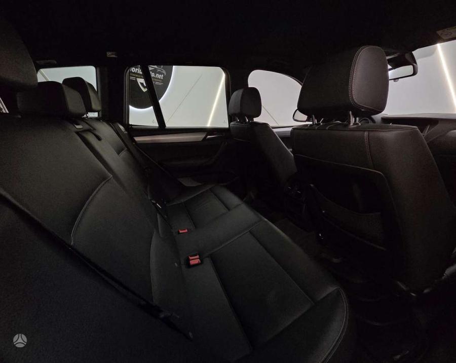Pelēks BMW X3 2016 Marijampole, ar dzinēja tilpumu 2.99 L un nobraukumu 272 tūkst. km par 16450 €, foto 32 vietnē AUTOMOTO.COM.LV