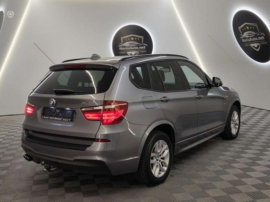 Pelēks BMW X3 2016 Marijampole, ar dzinēja tilpumu 2.99 L un nobraukumu 272 tūkst. km par 16450 €, foto 37 vietnē AUTOMOTO.COM.LV