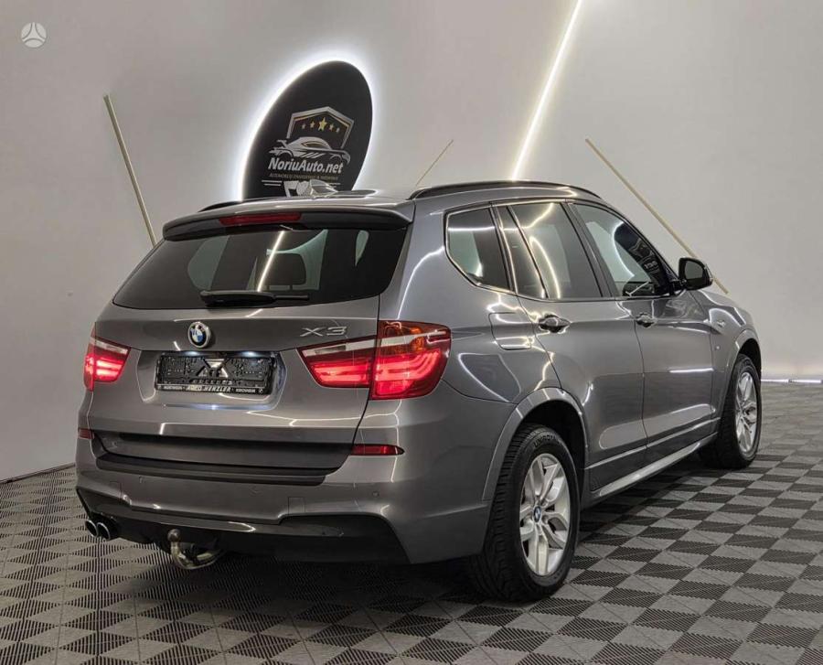 Pelēks BMW X3 2016 Marijampole, ar dzinēja tilpumu 2.99 L un nobraukumu 272 tūkst. km par 16450 €, foto 38 vietnē AUTOMOTO.COM.LV