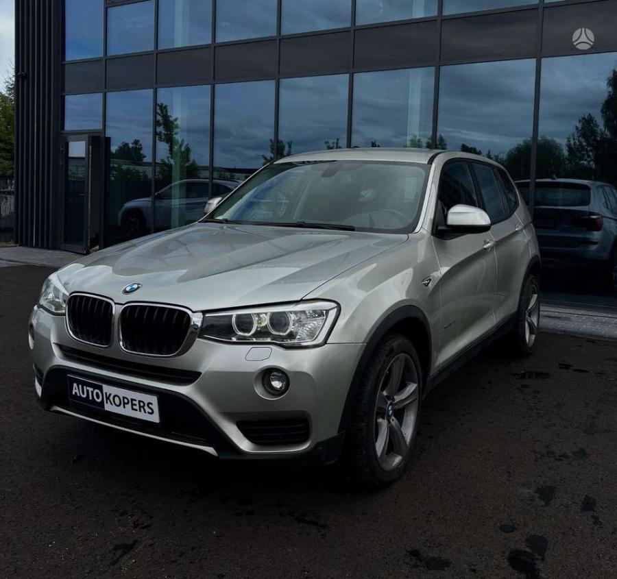 Pelēks BMW X3 2016 Viļņa, ar dzinēja tilpumu 0.00 L un nobraukumu 259 tūkst. km par 11500 €, foto 4 vietnē AUTOMOTO.COM.LV