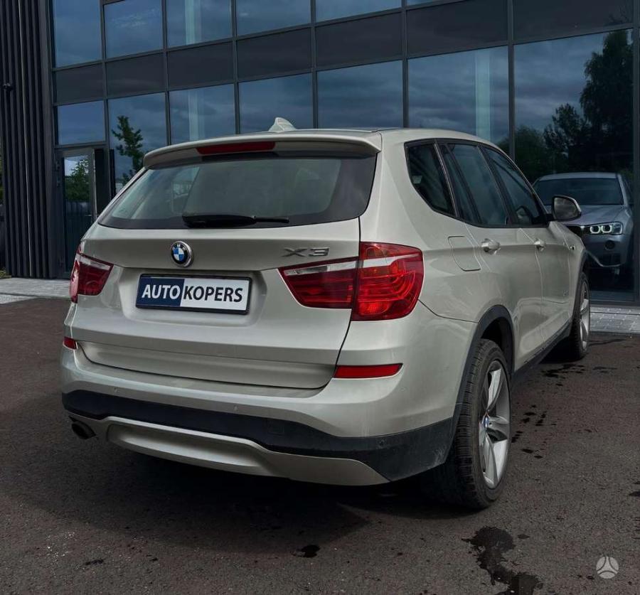 Pelēks BMW X3 2016 Viļņa, ar dzinēja tilpumu 0.00 L un nobraukumu 259 tūkst. km par 11500 €, foto 7 vietnē AUTOMOTO.COM.LV