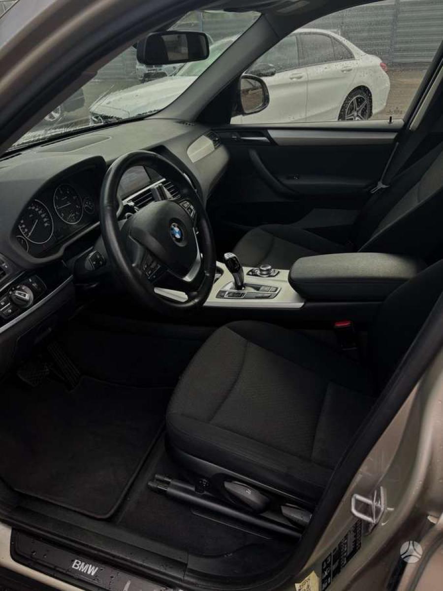 Pelēks BMW X3 2016 Viļņa, ar dzinēja tilpumu 0.00 L un nobraukumu 259 tūkst. km par 11500 €, foto 8 vietnē AUTOMOTO.COM.LV