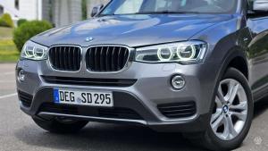Grey BMW X3 2016 in Elektrenai, with an engine capacity of 2.00 L and mileage of 189 thousand km for 15800 €, photo 3 on AUTOMOTO.COM.LV