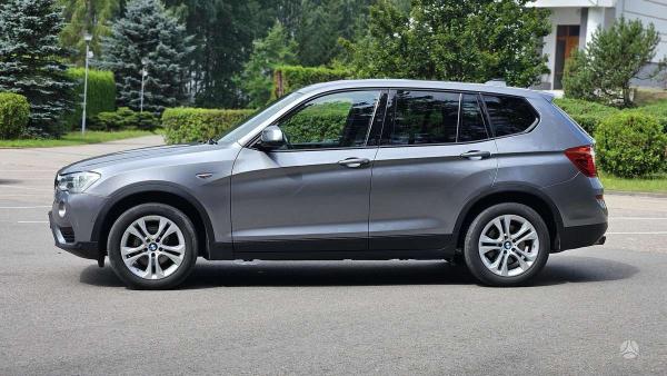Grey BMW X3 2016 in Elektrenai, with an engine capacity of 2.00 L and mileage of 189 thousand km for 15800 €, photo 3 on AUTOMOTO.COM.LV